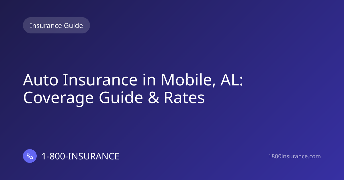 Car Insurance Companies Mobile Alnull