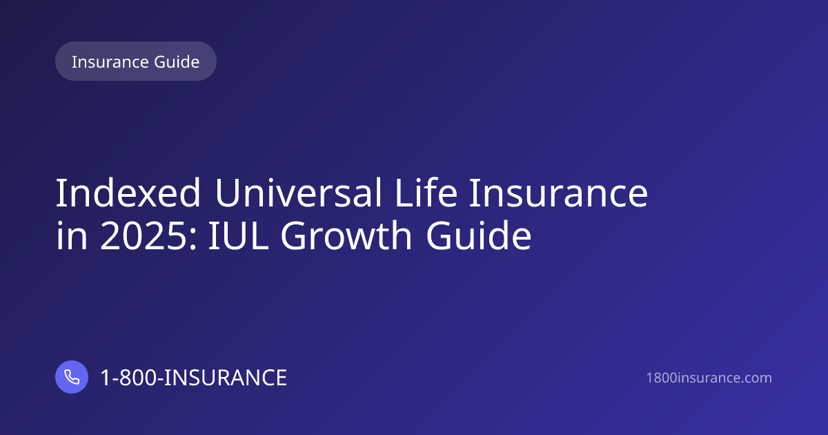 Indexed Universal Life Insurance in 2025: IUL Growth Guide